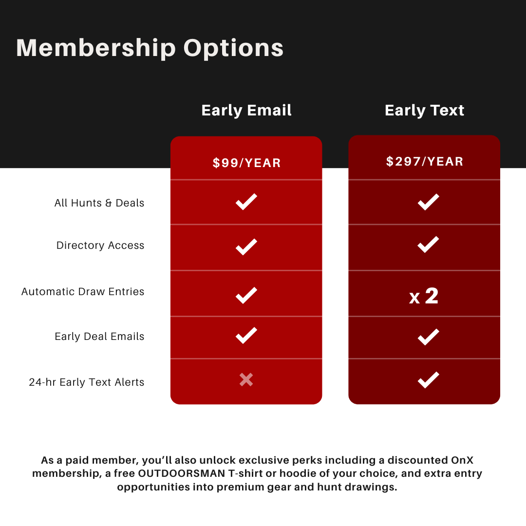 OUTDOORSMAN Membership